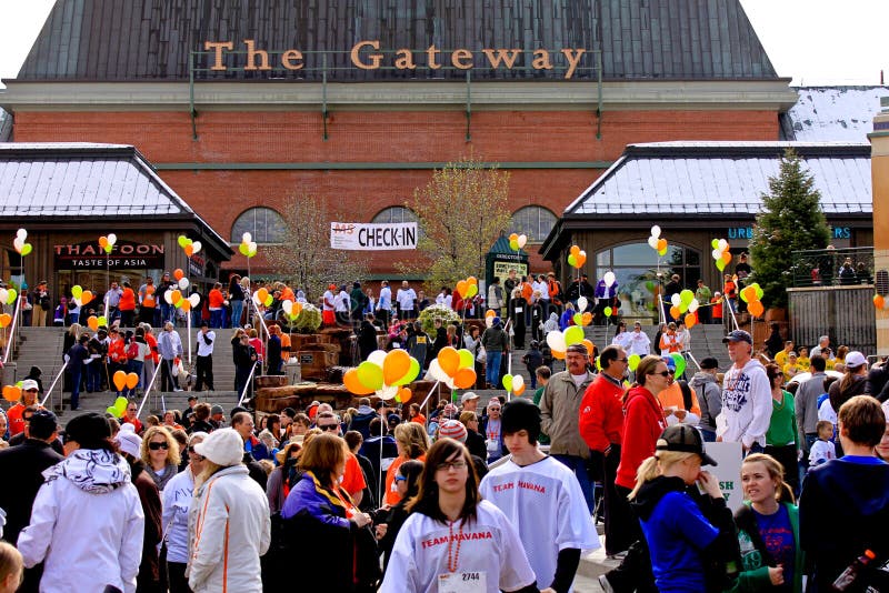 Salt Lake City MS Walk editorial stock image. Image of people - 24517829