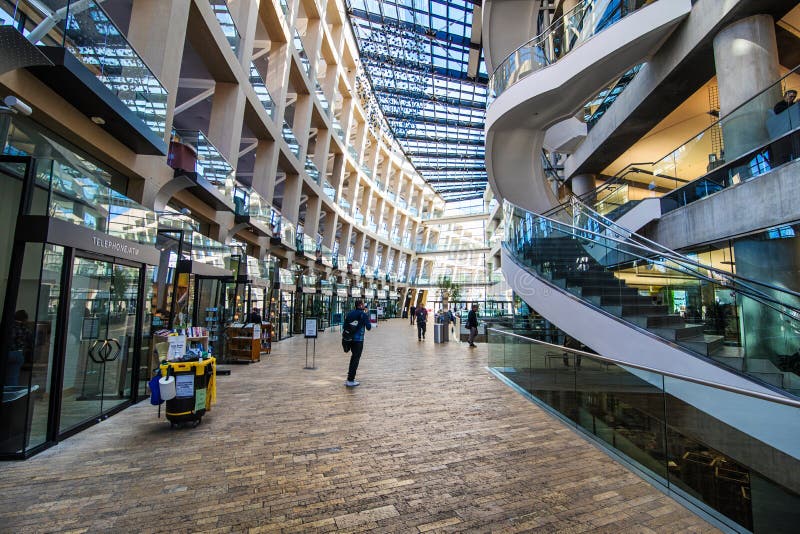 Salt Lake City Public Library Editorial Stock Image - Image of ...