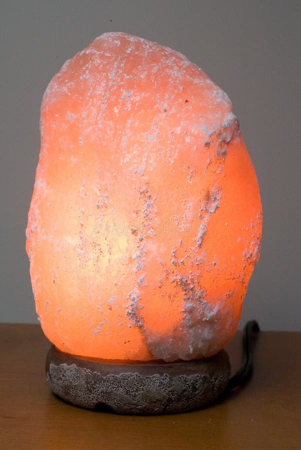 Salt lamp stock photo. Image of salt, lamp, desk, pink - 9725978