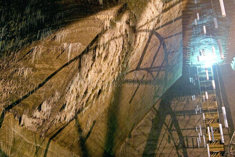 Salt mine stock photo. Image of interior, historical - 10404072