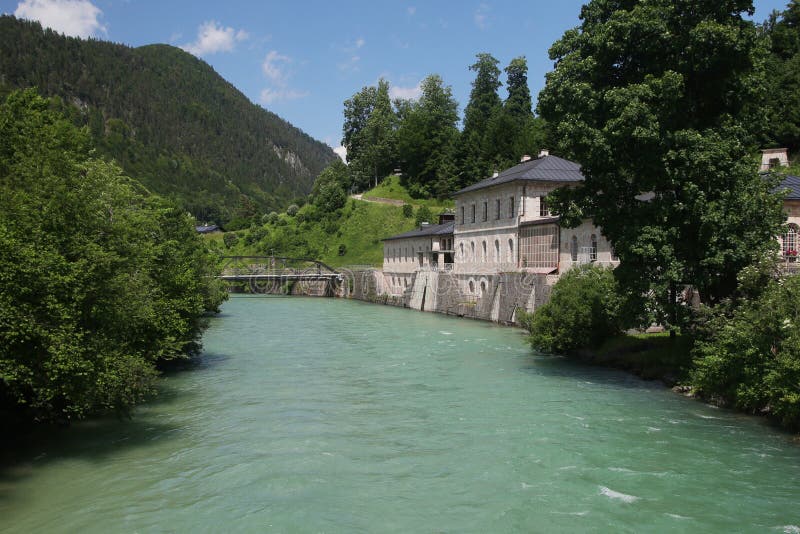 Salt Mine in Berchtesgaden, the German Alps Stock Photo - Image of ...
