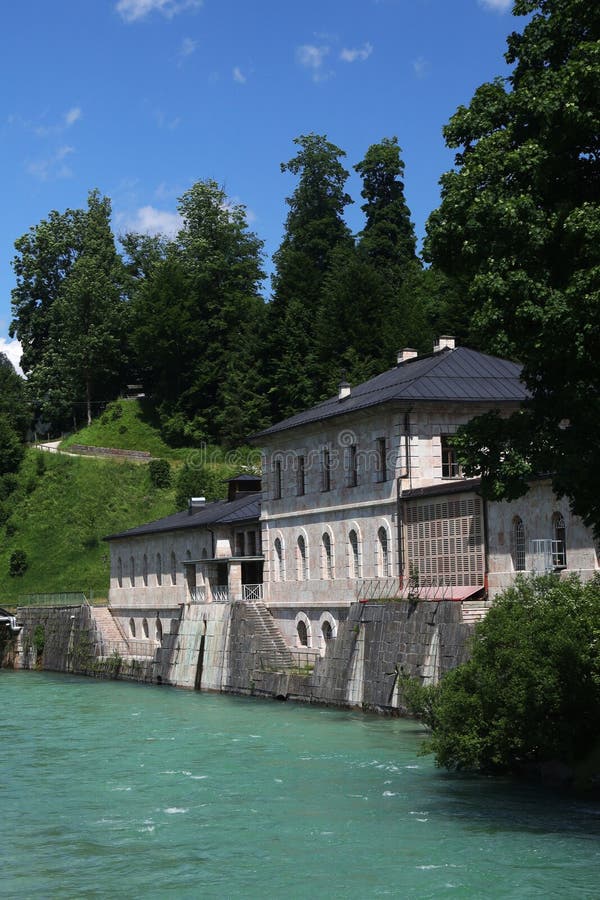 Salt Mine in Berchtesgaden, the German Alps Stock Image - Image of ...