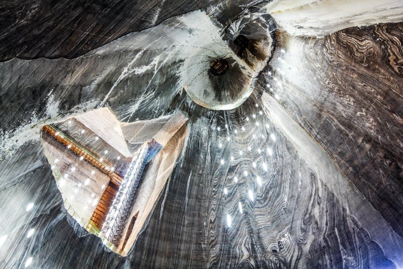 Salt mine stock image. Image of ages, architecture, kilometres - 47164853