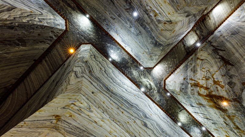 Salt Mine of Slanic Prahova in Romania Editorial Photo - Image of ...