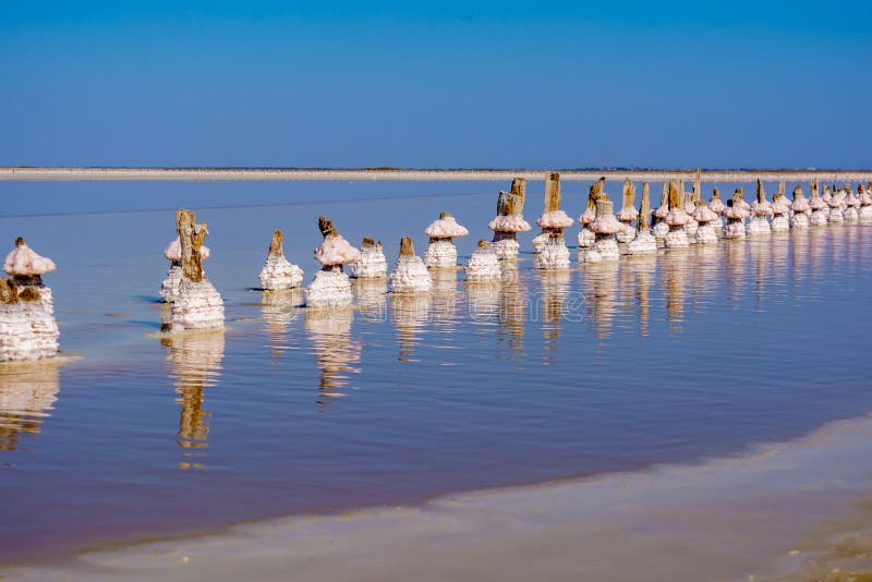 Salt mining lake stock photo. Image of salar, landscape - 201249158