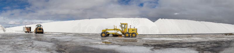 Salt Mining Equipment stock image. Image of equipment - 4945365