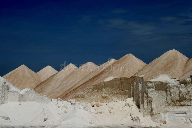 Salt mountain 2 stock photo. Image of food, salt, clouds - 6952002