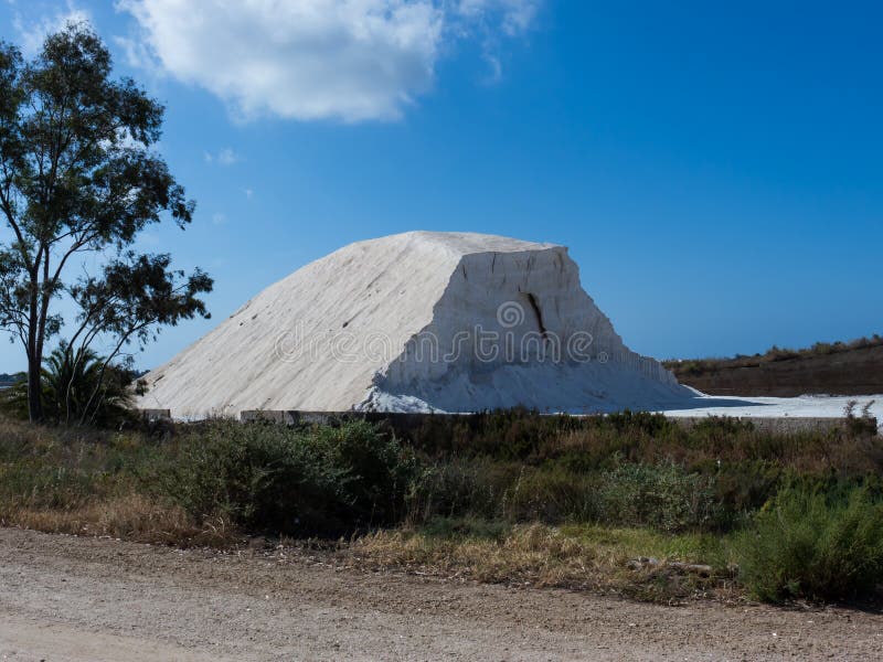 Salt Mountain in the Algarve Stock Photo - Image of algarve, blue: 91044778