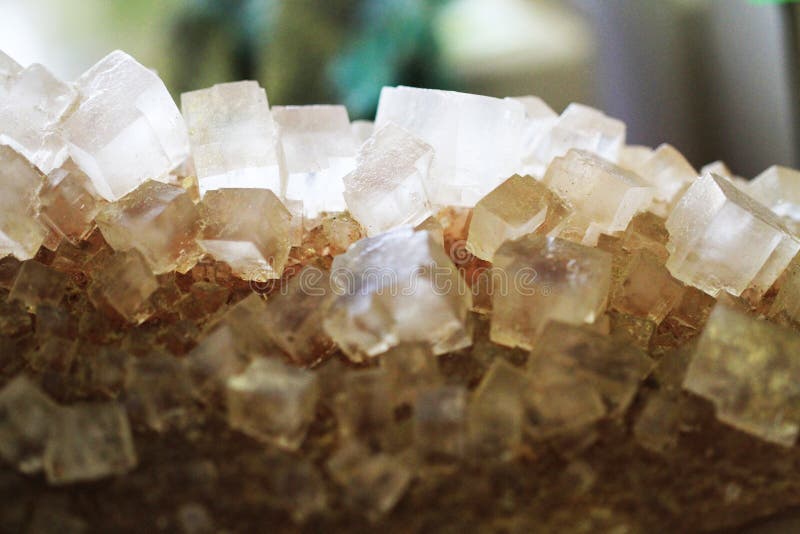 Natural Salt Cubes (mineral, Food Ingredient) Stock Photo - Image of ...