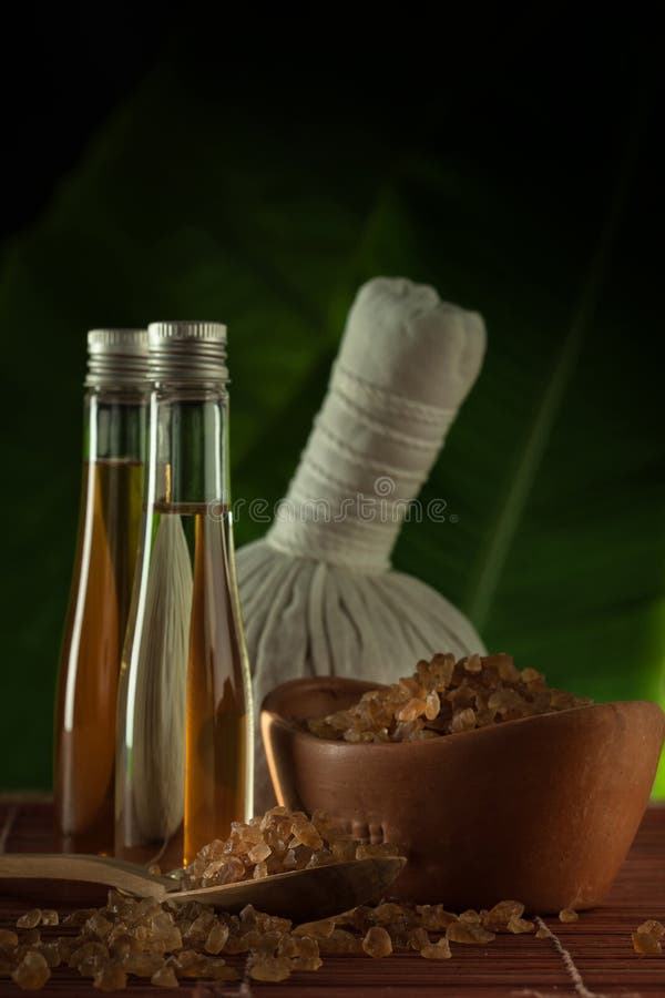 Salt and oil stock photo. Image of nature, ingredients - 24829316