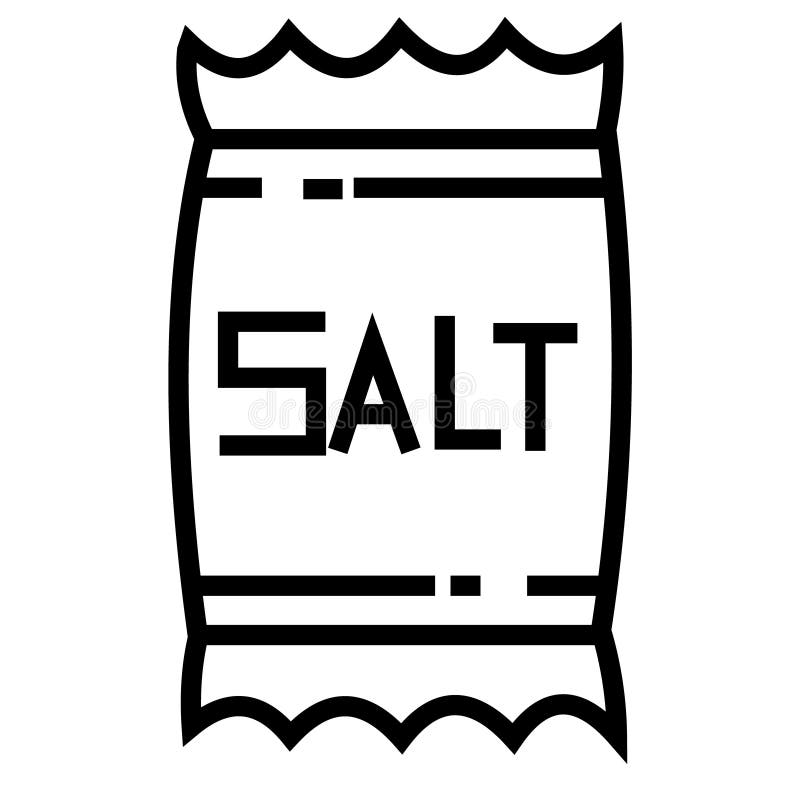 Salt Packaging Icon Template Design Stock Vector - Illustration of ...