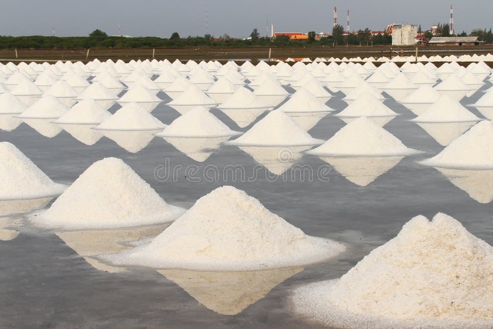 Salt pan. stock image. Image of farm, house, home, country - 30603799