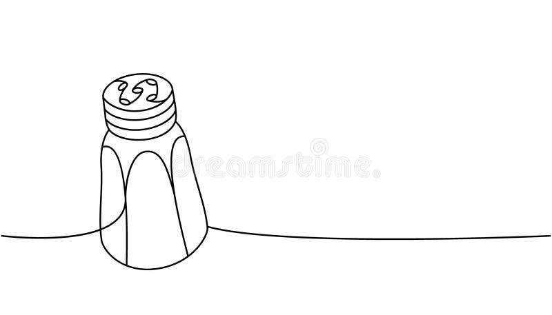 Salt Shaker Drawing Stock Illustrations – 1,930 Salt Shaker Drawing ...