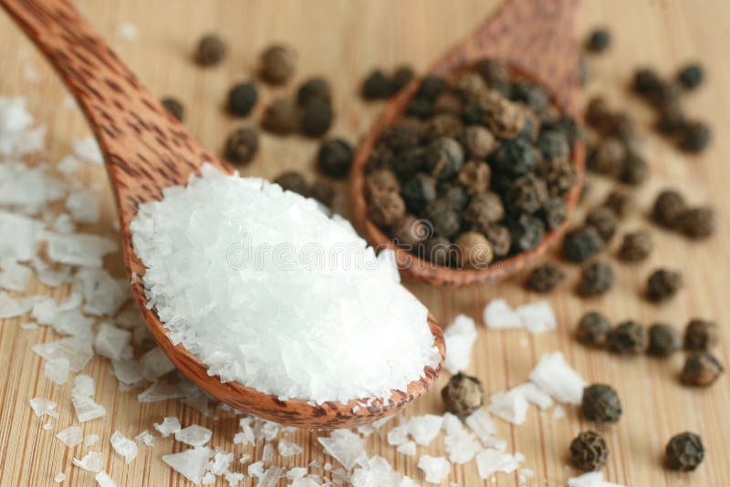 Salt and Pepper stock image. Image of white, pair, macro - 2104417