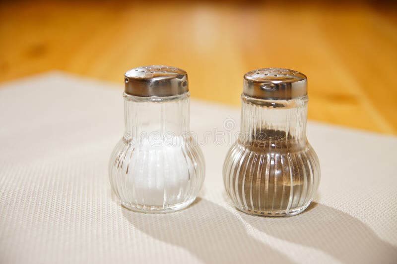 Salt and ground pepper stock image. Image of shaker, prepare - 1184511
