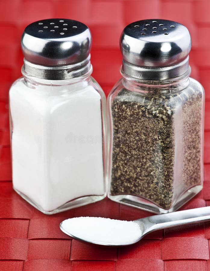 Salt and Pepper Shakers stock photo. Image of cooking - 20979854