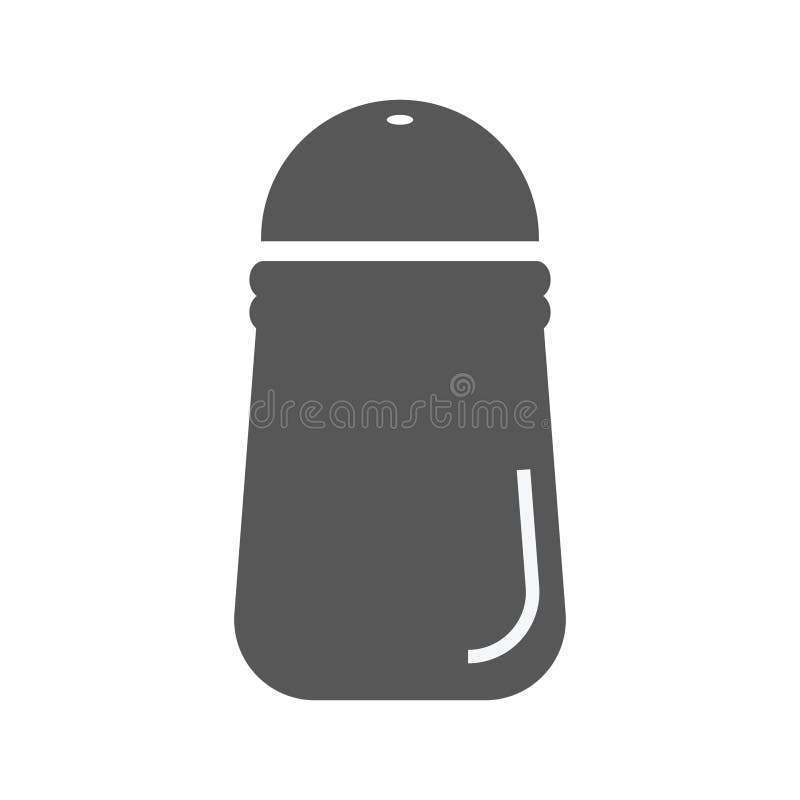 Salt or Pepper Bottle. Vector Illustration Decorative Design Stock ...