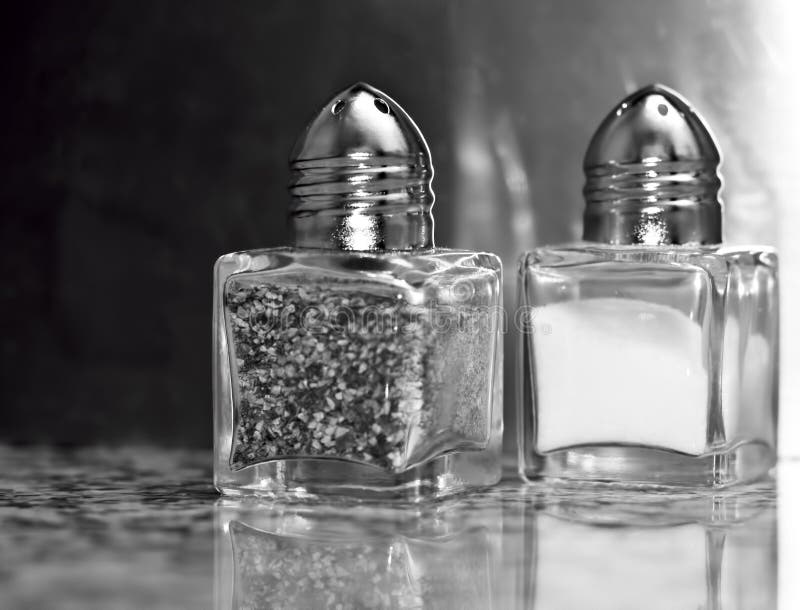 Salt and Pepper stock image. Image of objects, food, salt - 85186559