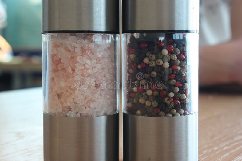 Salt and pepper mix stock image. Image of cook, pile - 68873969