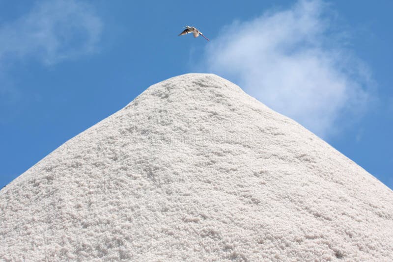 Salt pile stock image. Image of ingredient, saline, therapy - 15255071