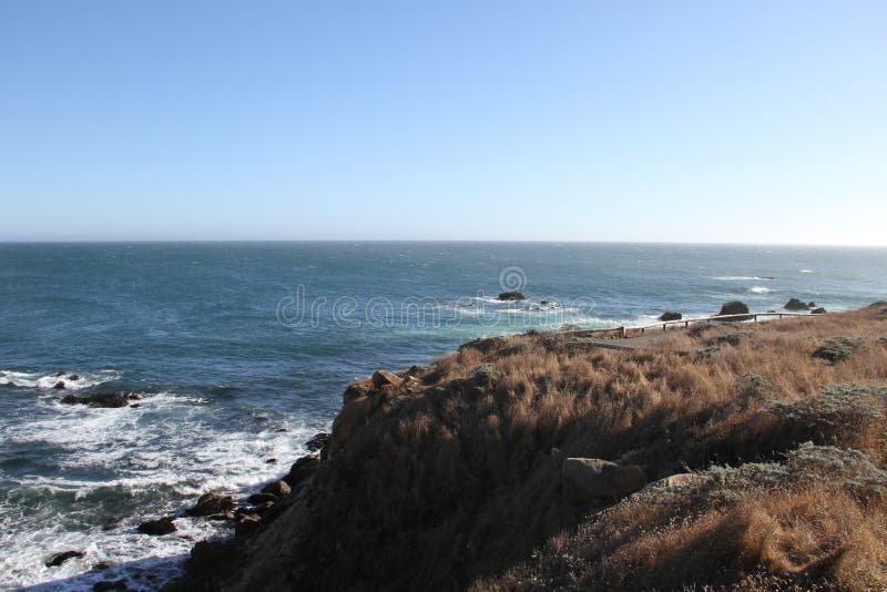 Salt Point State Park California Stock Image - Image of trees ...