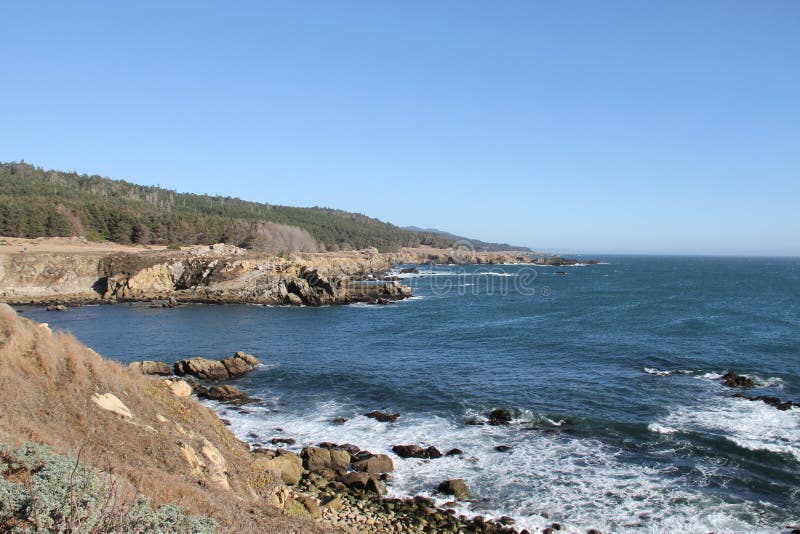 Salt Point State Park California Stock Image - Image of america, nature ...
