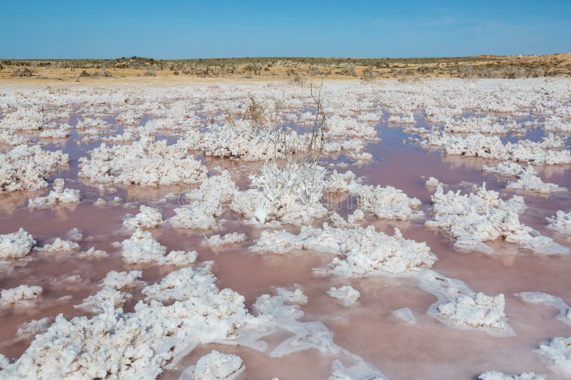 Salinas in Mexico stock image. Image of natural, recreation - 293606015