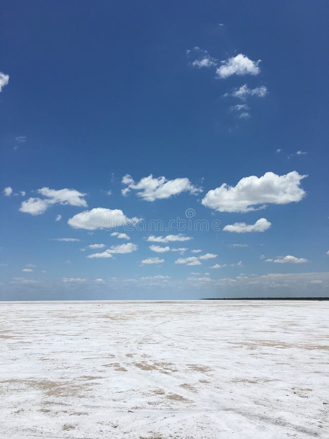 Salt pond stock image. Image of cielo, salina, place - 191109197