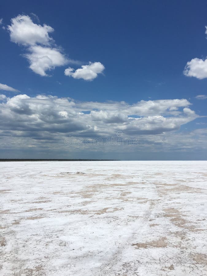 Salt pond stock photo. Image of together, white, pond - 191109554