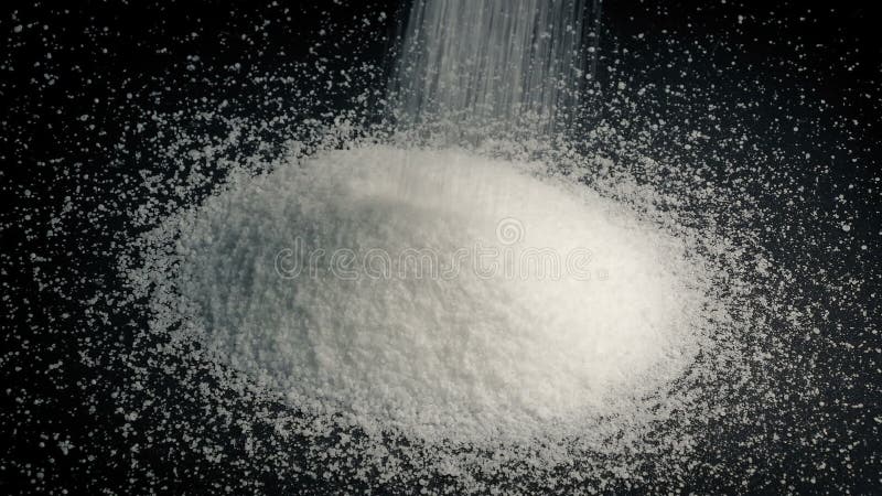 Salt Pouring into Pile stock footage. Video of foods - 132679372