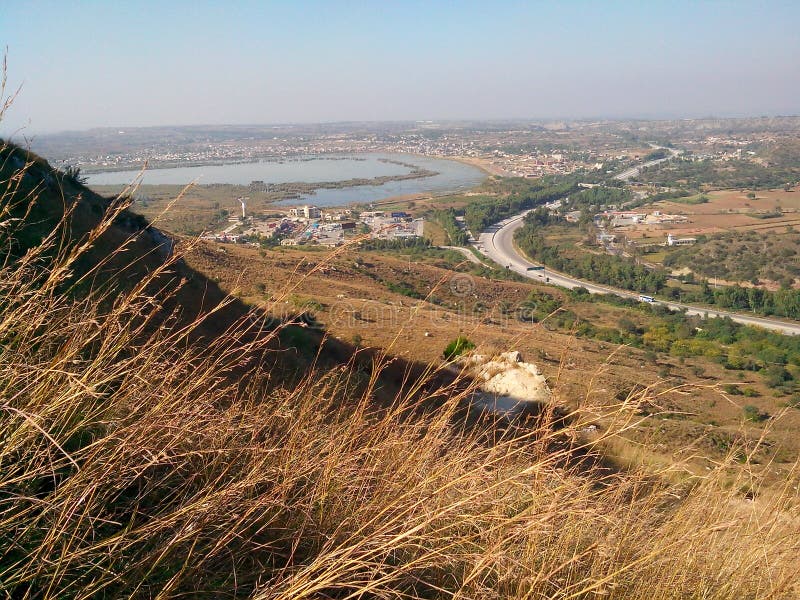 Salt Range in it s Glory stock image. Image of kalar - 46981135