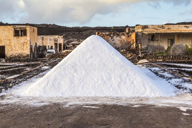 Salt Refinery, Saline from Janubio, Stock Photo - Image of cultivate ...