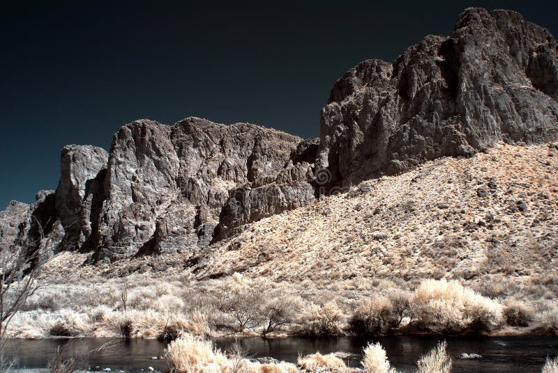Salt River Arizona stock image. Image of mountain, open - 10753665