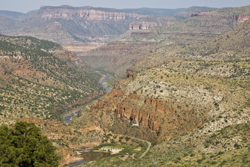 Salt River Canyon stock photo. Image of landscape, arizona - 56132634