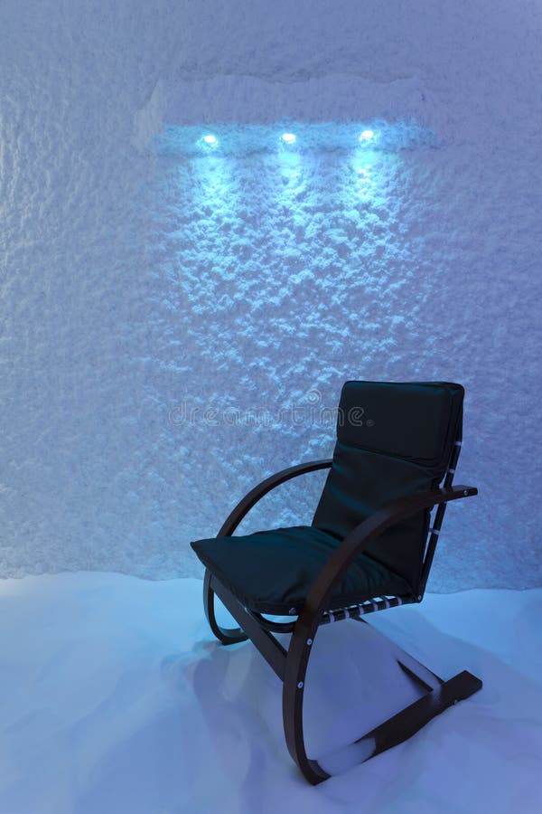 Salt room stock image. Image of armchair, medical, mineral - 27077633