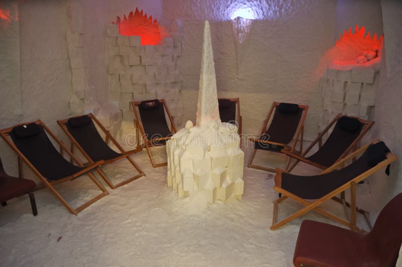 Salt room. stock image. Image of calm, medical, salon - 27839015