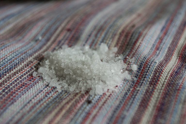 Salt stock photo. Image of scattered, tablecloth, white - 89338726