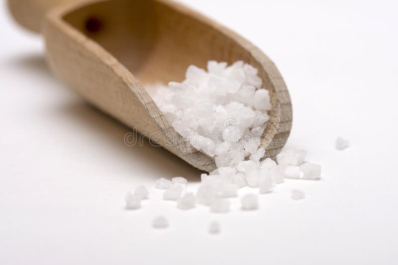 Salt scoop stock photo. Image of condiment, flavour, health - 5120298
