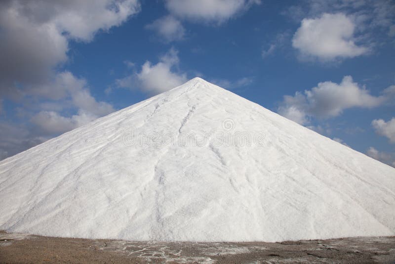 Salt from sea stock image. Image of mining, spain, industry - 33531707