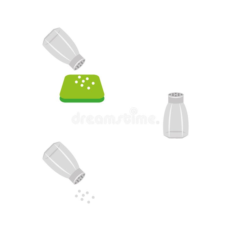 Salt stock vector. Illustration of logo, salt, glass - 279439643