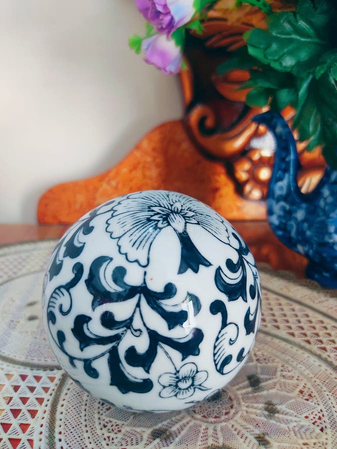 Salt Shaker with a Round Shape Stock Photo - Image of design, painting ...