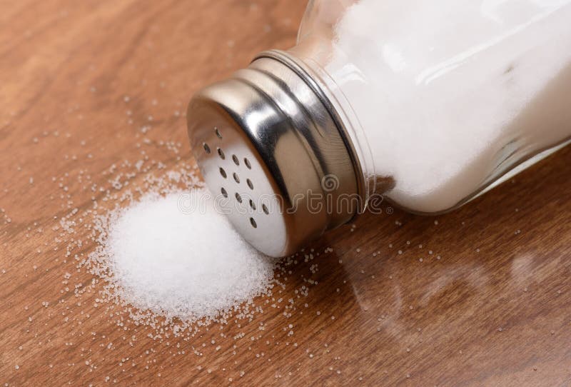 Salt shaker stock image. Image of saltcellar, salt, food - 112151187