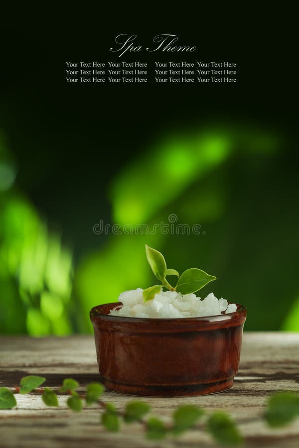 Salt banner stock photo. Image of tranquil, cure, bath - 27351304
