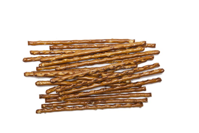 Pretzel on white stock image. Image of german, symbol - 54405583