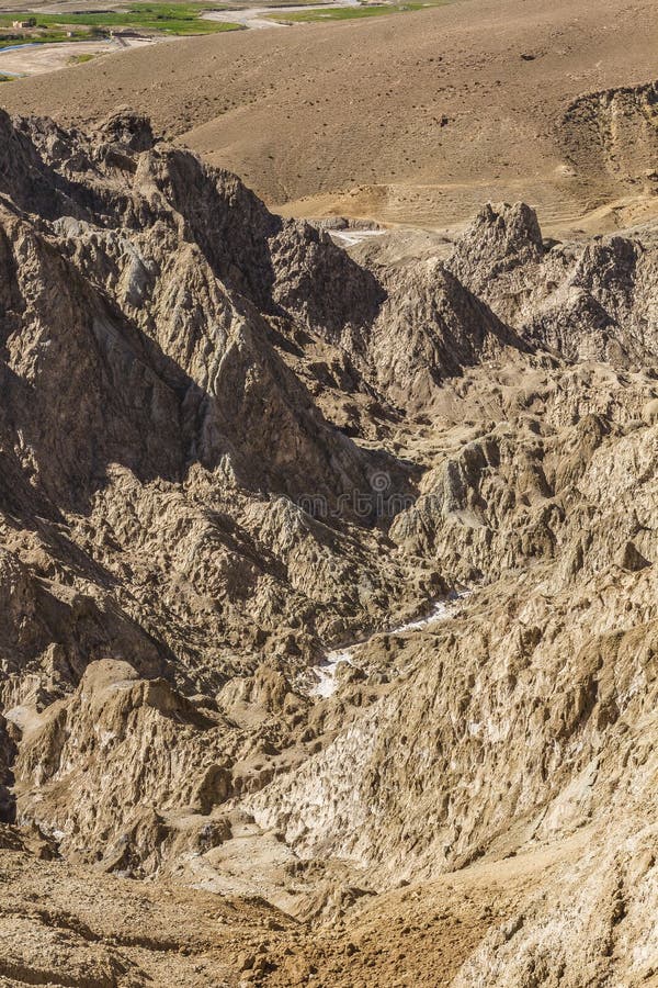 Salt stone mountain stock photo. Image of desertic, algerian - 89874242