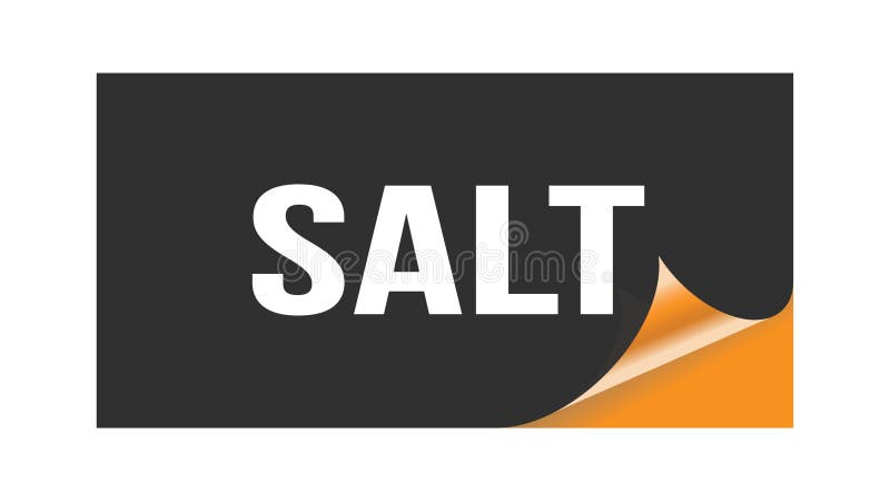 Words Salt Stock Illustrations – 164 Words Salt Stock Illustrations ...