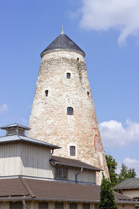 Salt tower stock image. Image of historic, building, production - 44624355