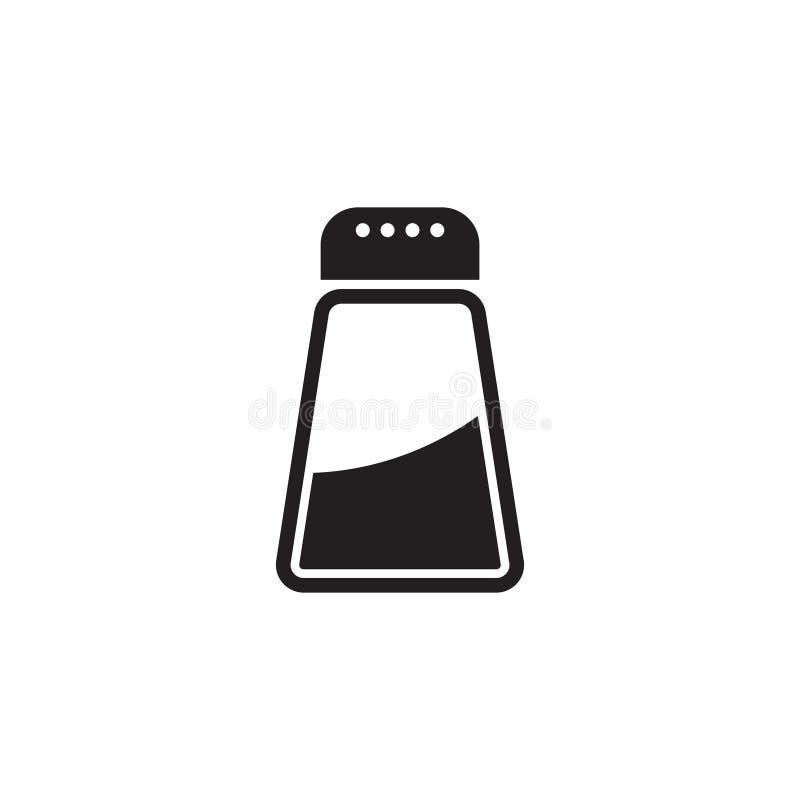 Salt Vector Icon Logo Design Stock Vector - Illustration of tweak ...