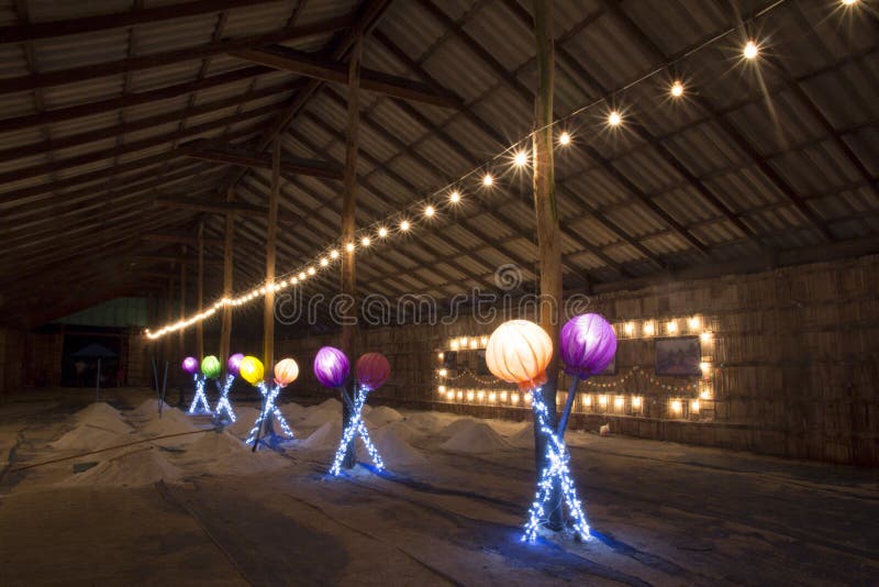 Salt Warehouse, Phetchaburi Stock Image - Image of field, culture ...