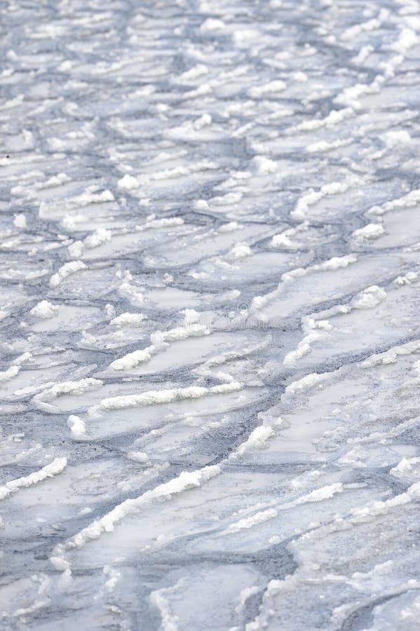 Salt water ice patterns stock photo. Image of jagged - 107097364